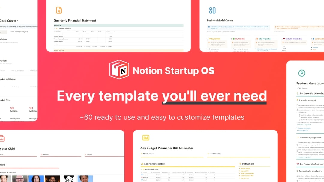 Notionery — The Notion Template Store